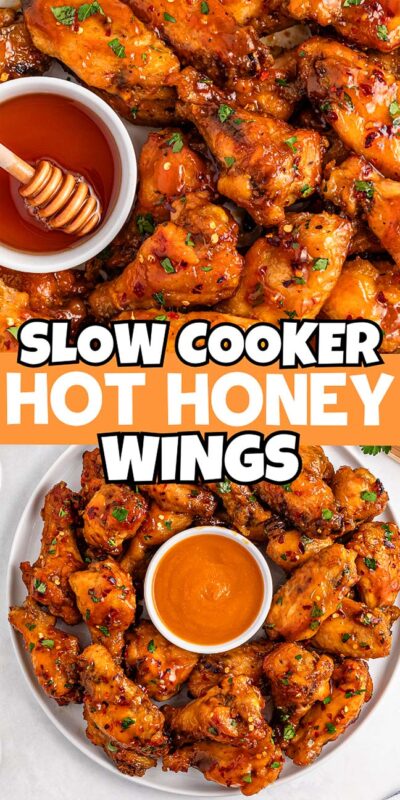 Slow Cooker Hot Honey Wings - xoxoBella