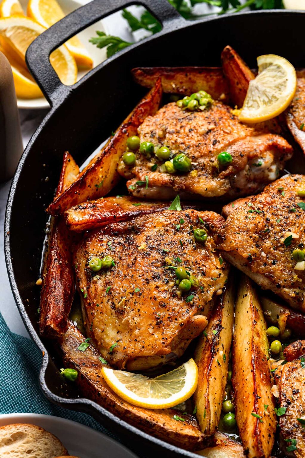 Chicken Vesuvio