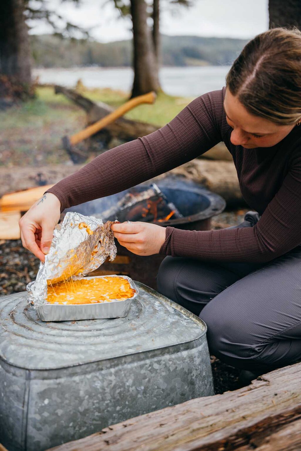 Campfire Mac and Cheese - xoxoBella