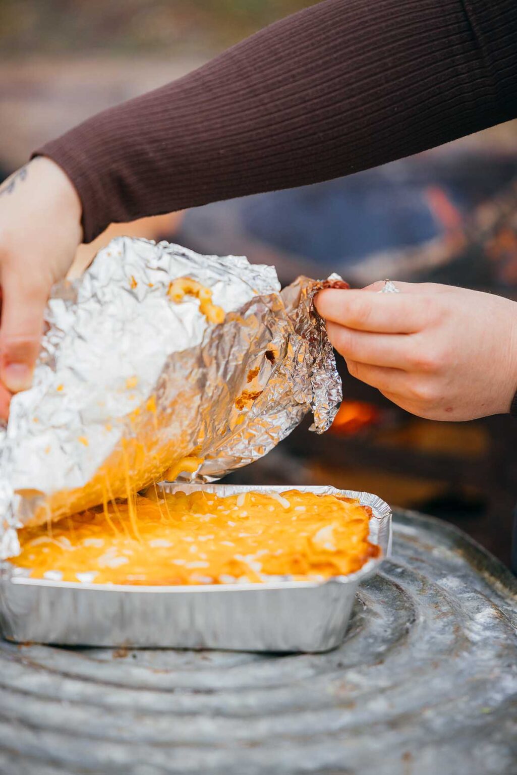 Campfire Mac and Cheese - xoxoBella