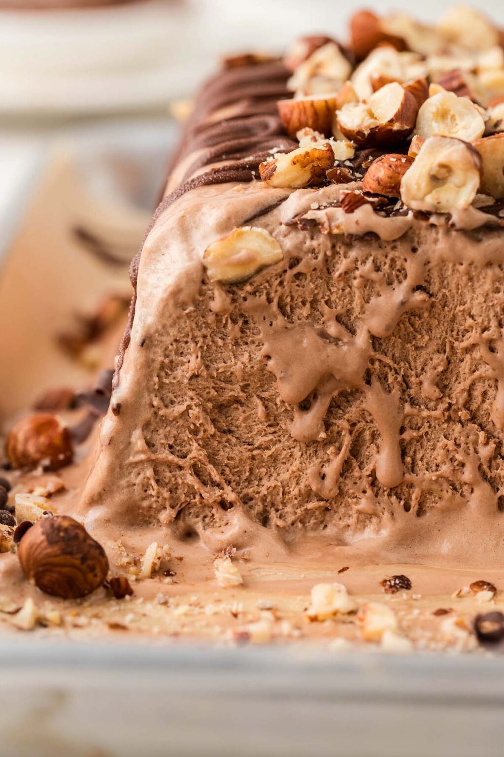 Chocolate Hazelnut Semifreddo - xoxoBella