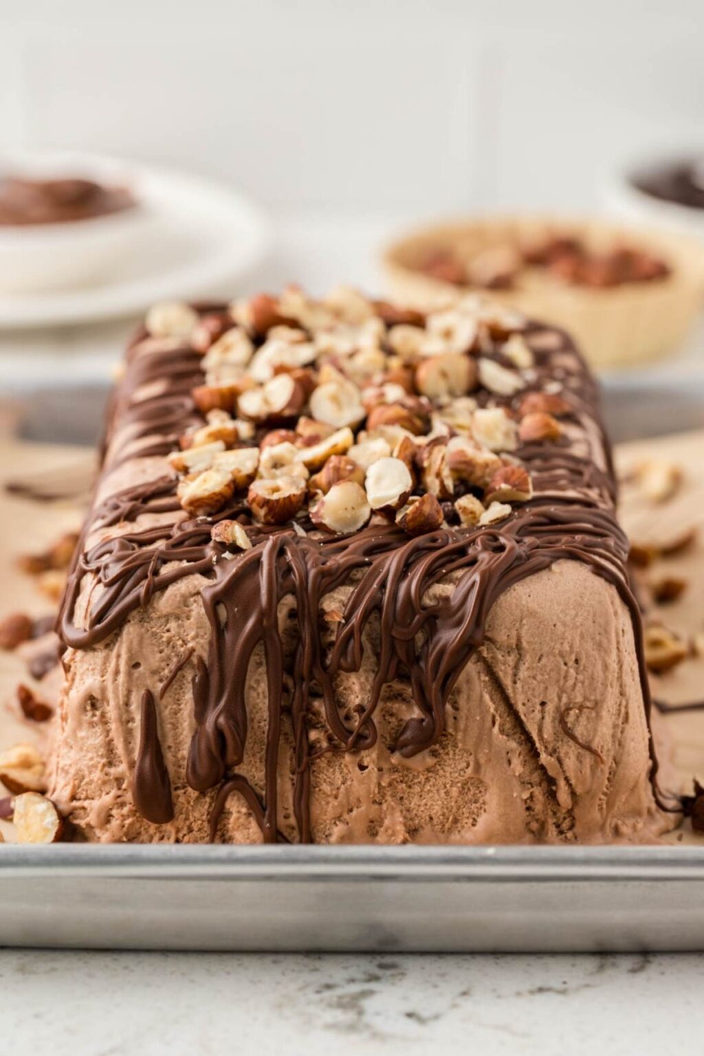 Chocolate Hazelnut Semifreddo - xoxoBella