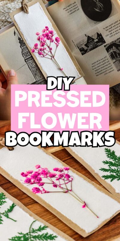 Pressed Flower Bookmark DIY - xoxoBella