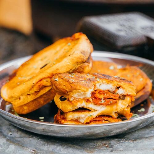 Pie Iron Pizzas - xoxoBella