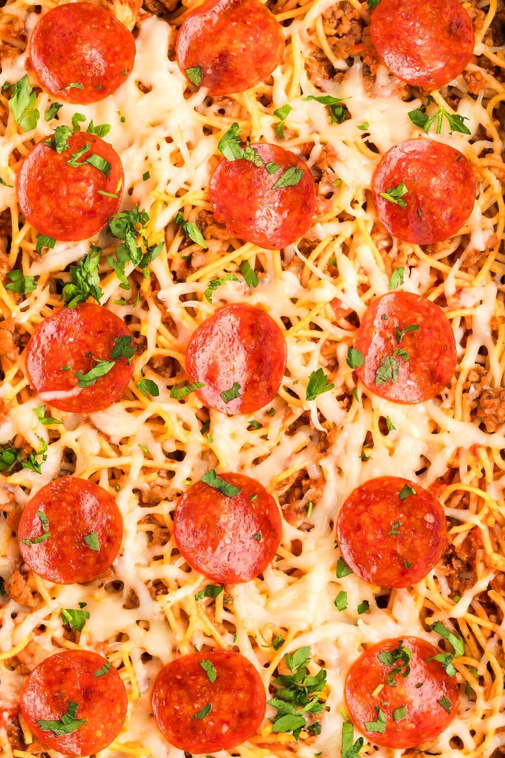 Spaghetti Pizza - xoxoBella