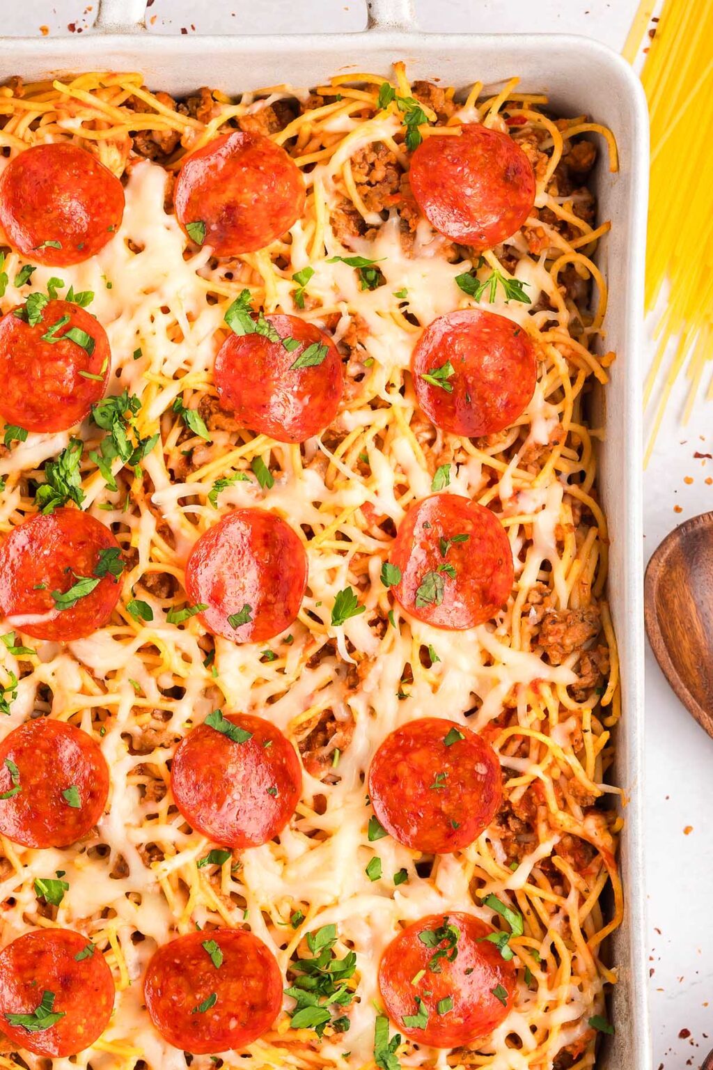Spaghetti Pizza - xoxoBella