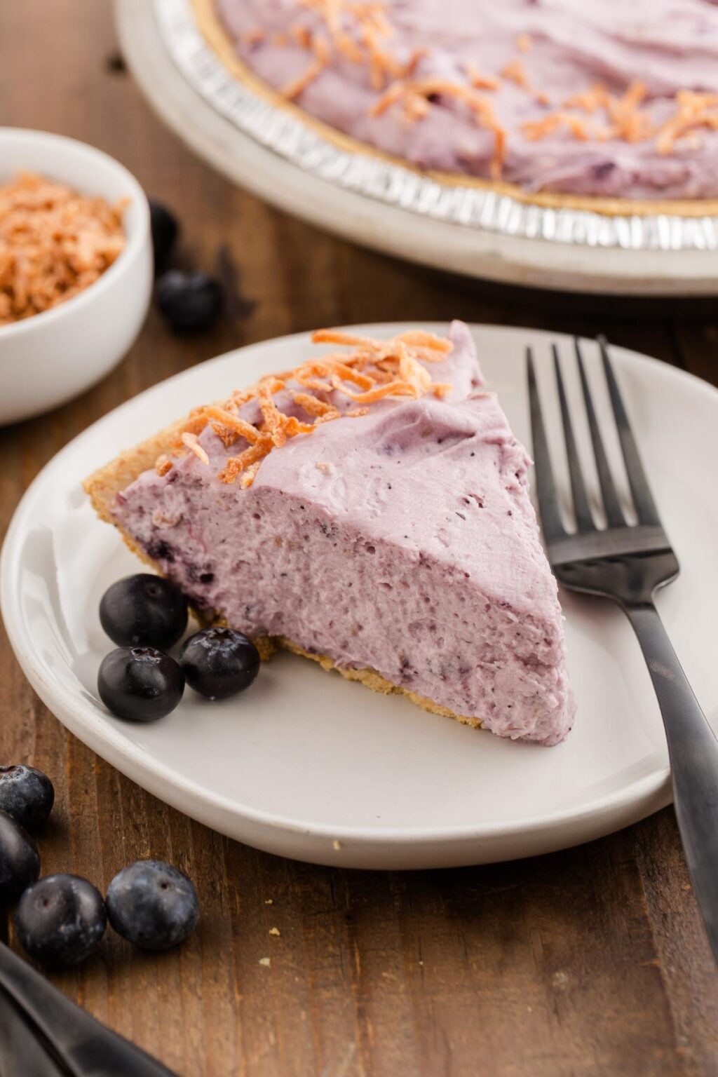 Blueberry Cream Pie - xoxoBella