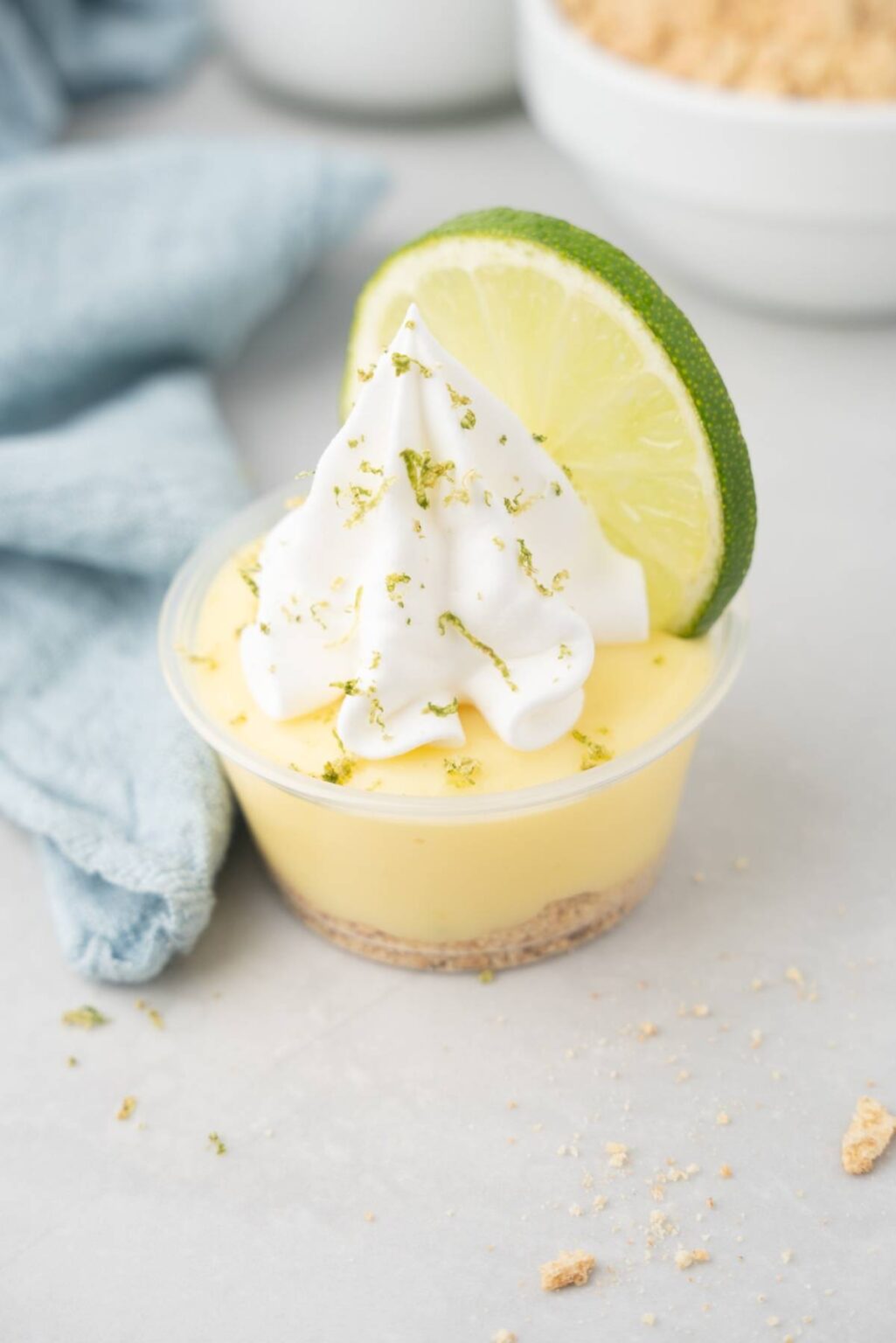 Key Lime Jello Pudding Shots - xoxoBella
