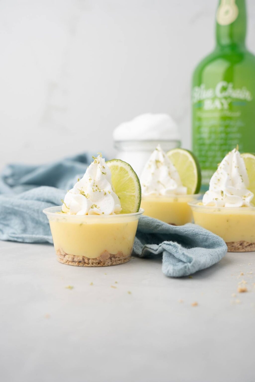 Key Lime Jello Pudding Shots - xoxoBella
