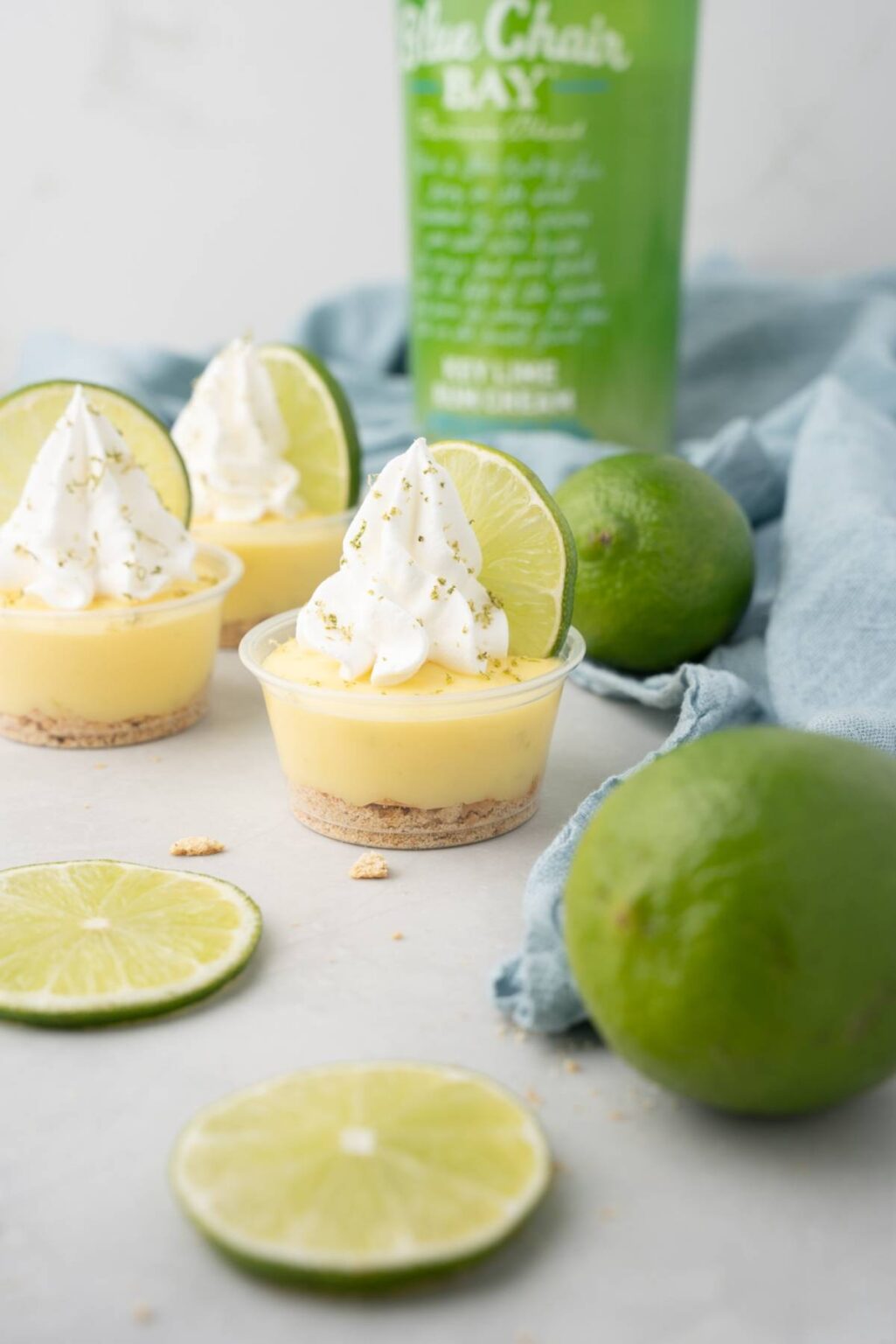 Key Lime Jello Pudding Shots - xoxoBella