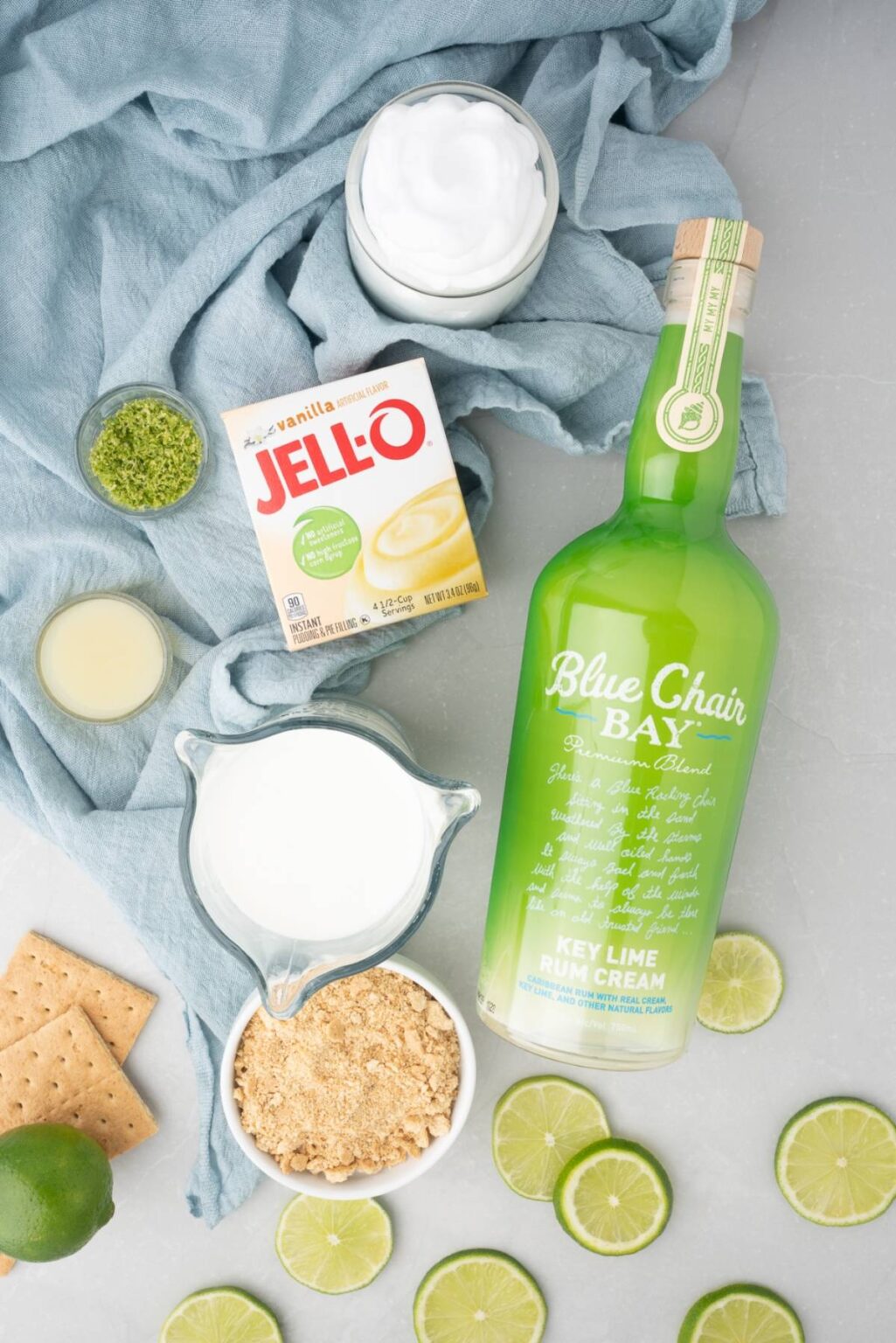 Key Lime Jello Pudding Shots - xoxoBella