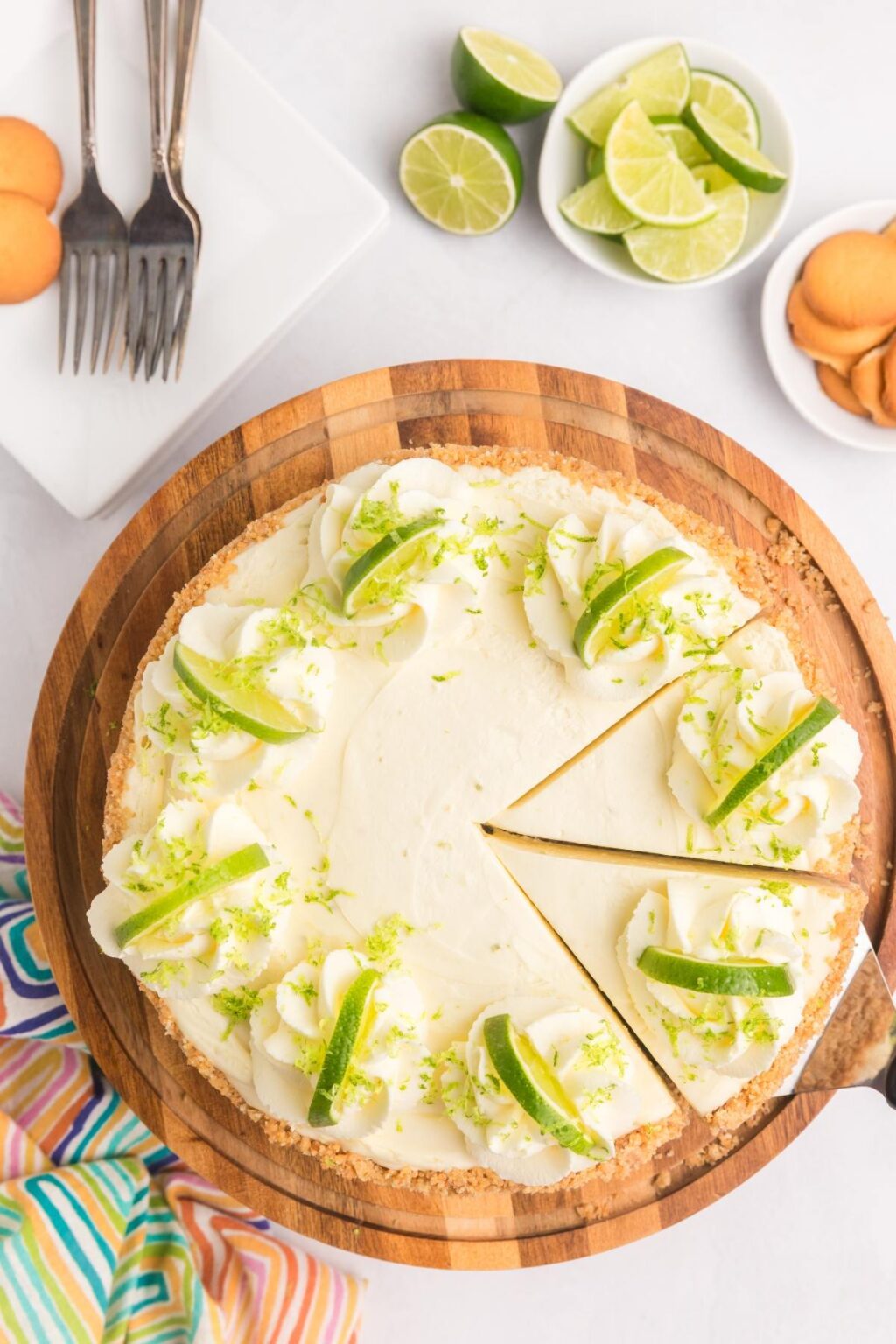 No Bake Key Lime Cheesecake - xoxoBella