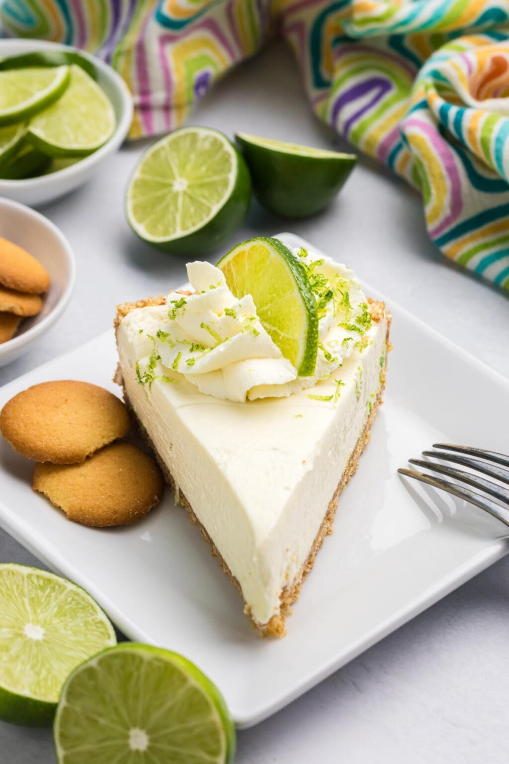 No Bake Key Lime Cheesecake - xoxoBella