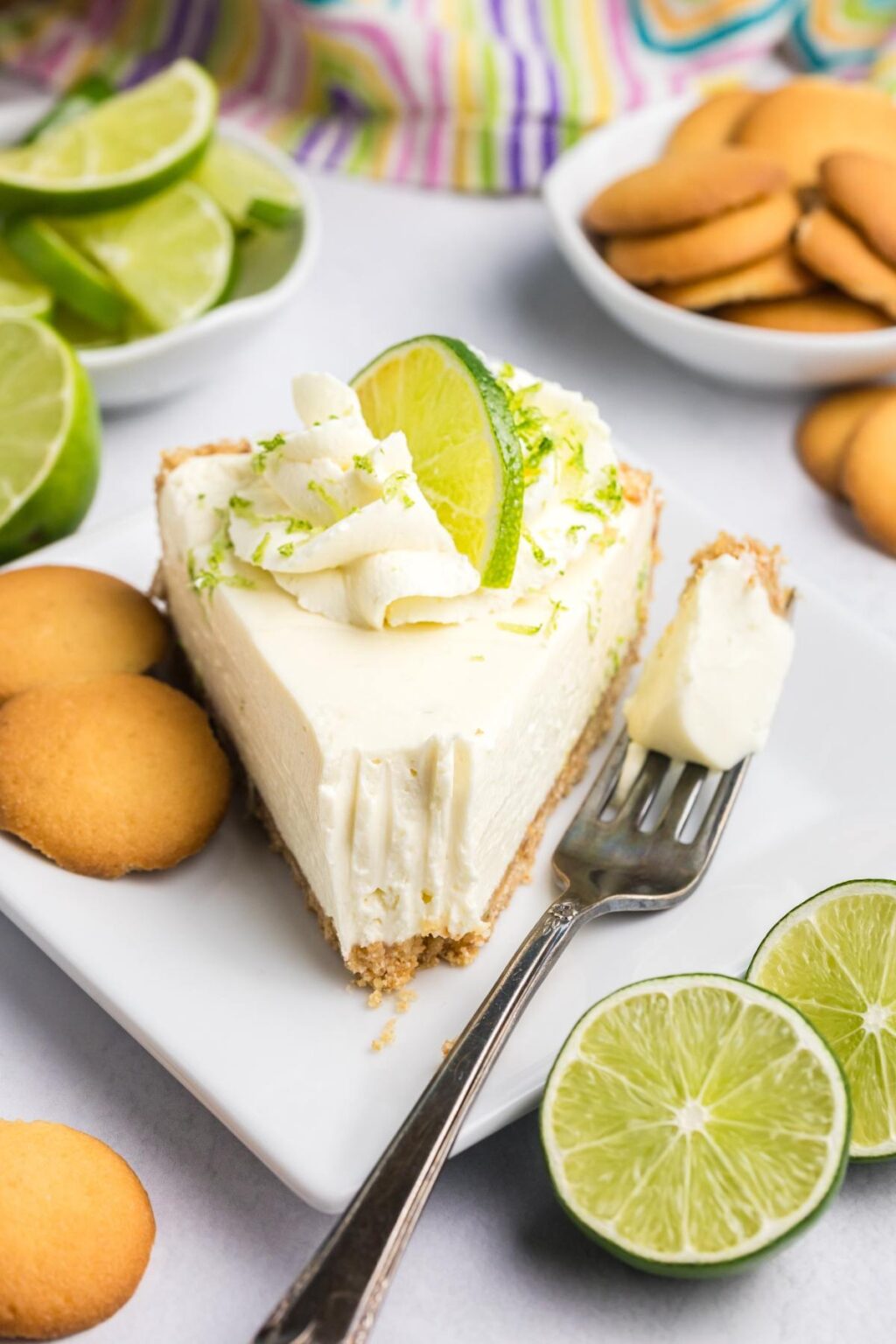 No Bake Key Lime Cheesecake - xoxoBella
