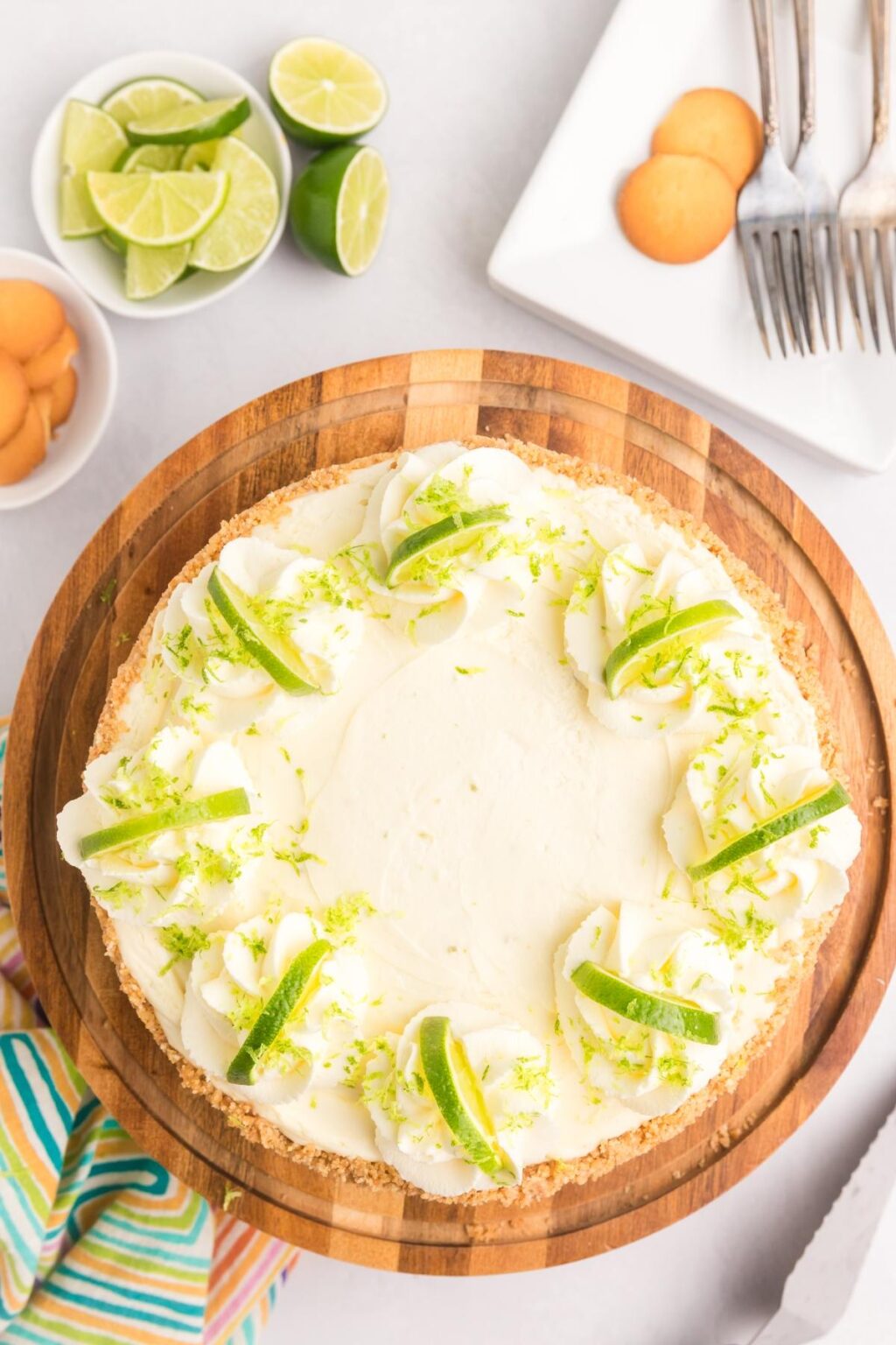 No Bake Key Lime Cheesecake - xoxoBella