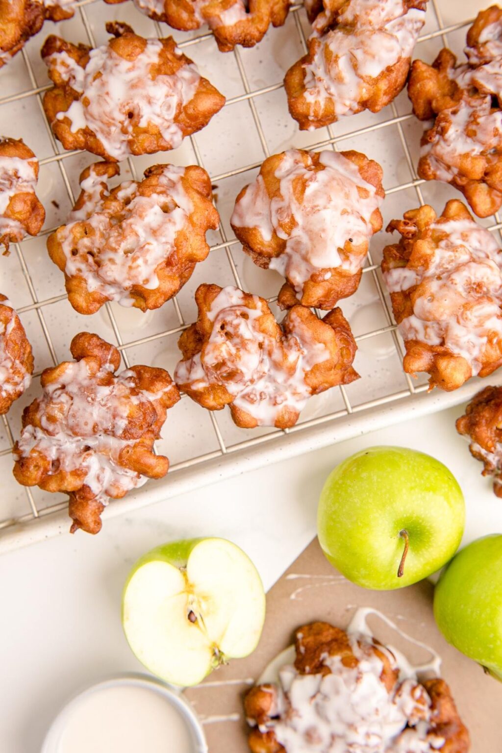 Apple Cinnamon Fritters - xoxoBella