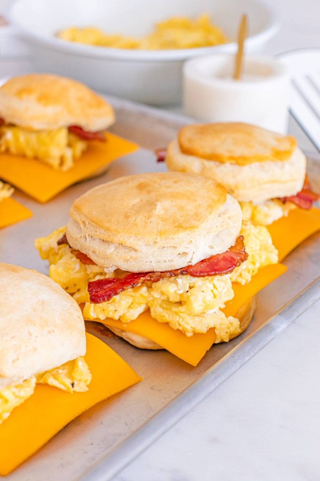Biscuit Breakfast Sandwiches - xoxoBella