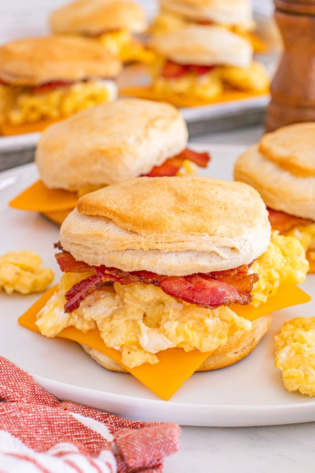 Biscuit Breakfast Sandwiches - xoxoBella