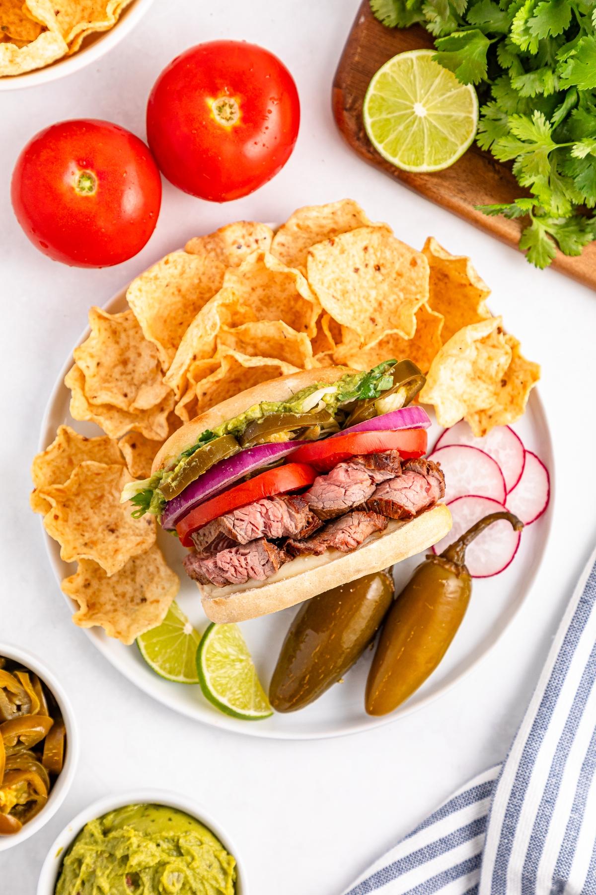 Carne Asada Torta - xoxoBella