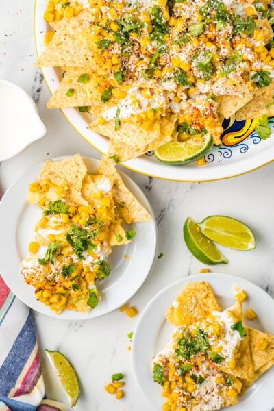 Street Corn Nachos - xoxoBella