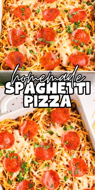 Spaghetti Pizza - xoxoBella