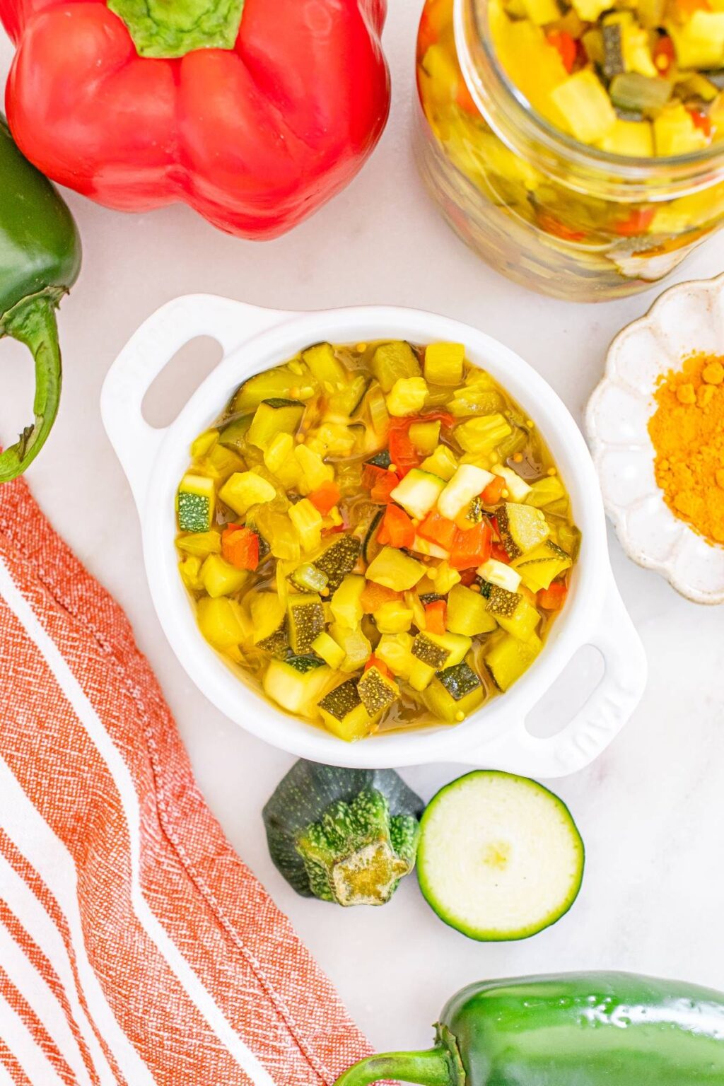 Zucchini Relish - xoxoBella