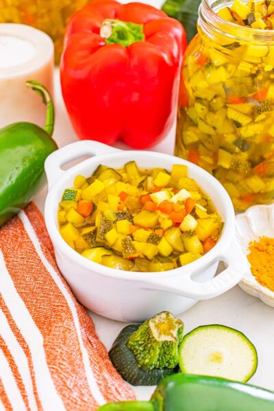 Zucchini Relish - xoxoBella