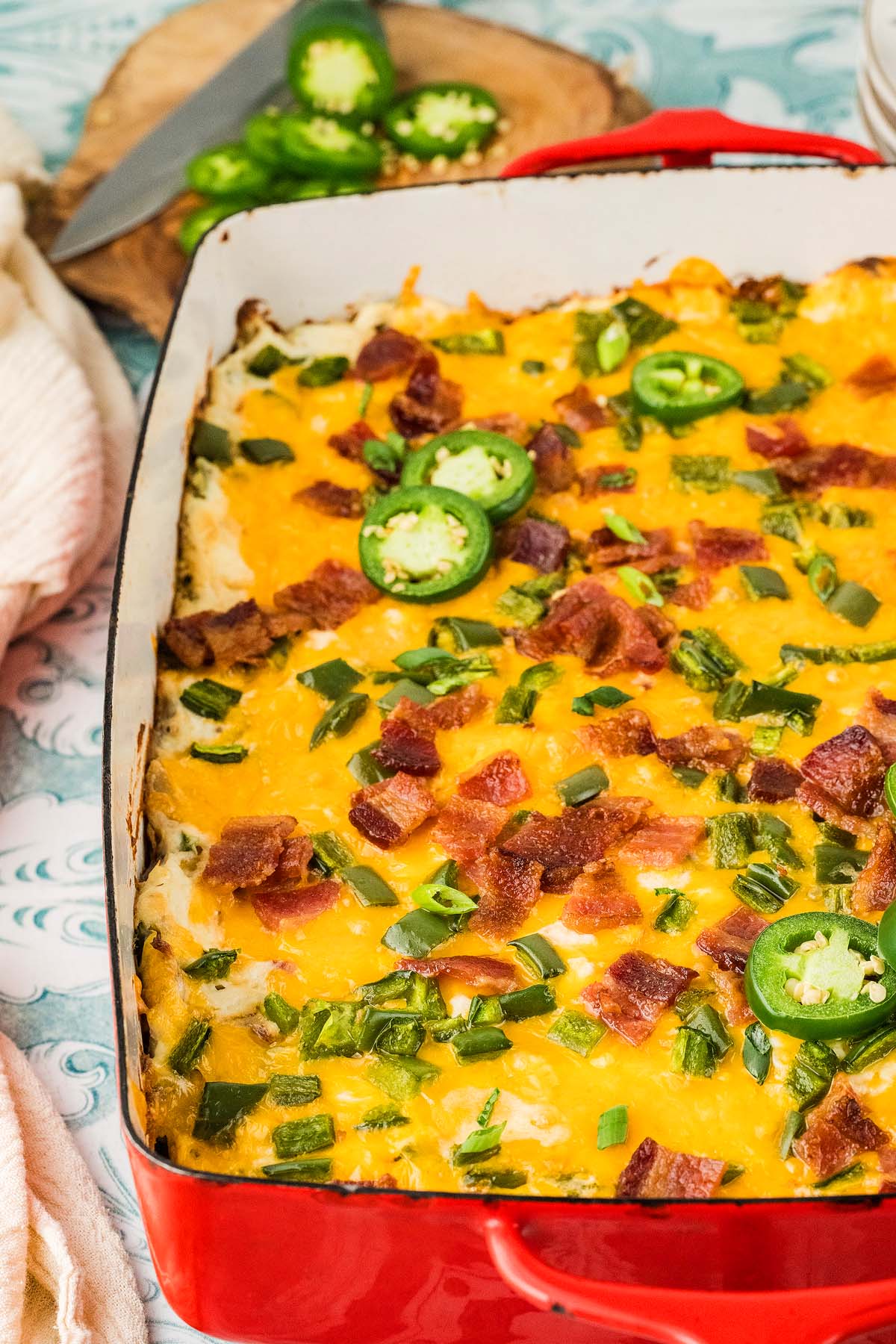 Jalapeño Popper Casserole - xoxoBella