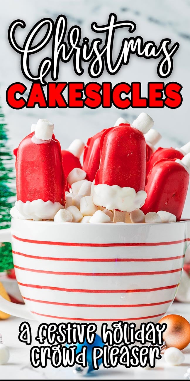 Christmas Cakesicles - xoxoBella