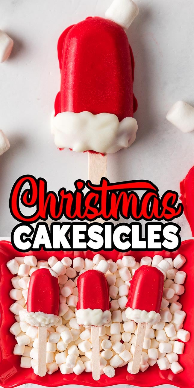 Christmas Cakesicles - xoxoBella