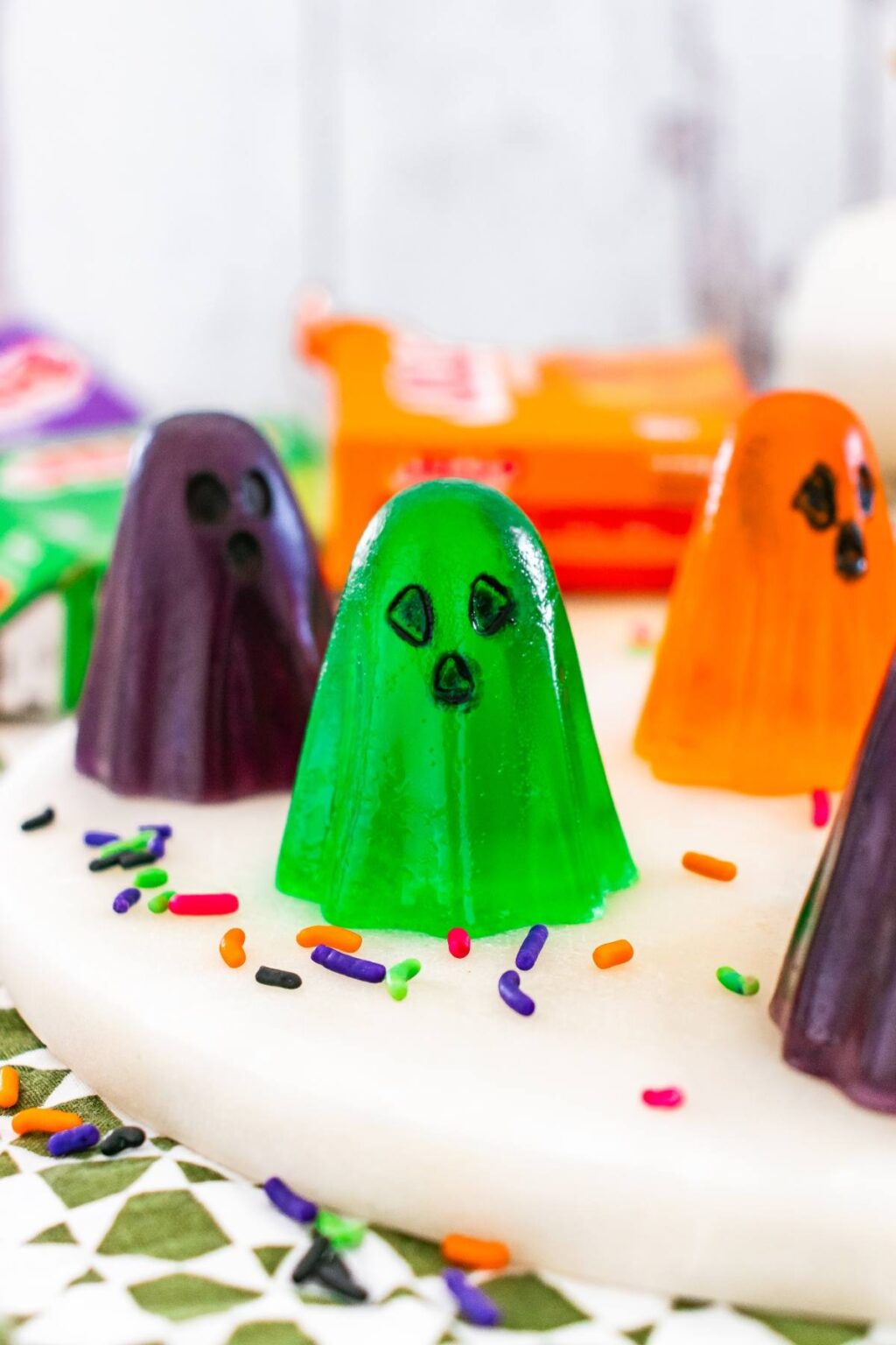 Ghost Jello Shots - xoxoBella