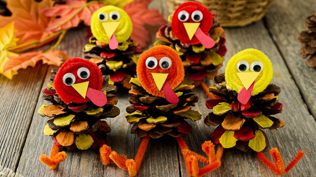 Pine Cone Turkeys - xoxoBella