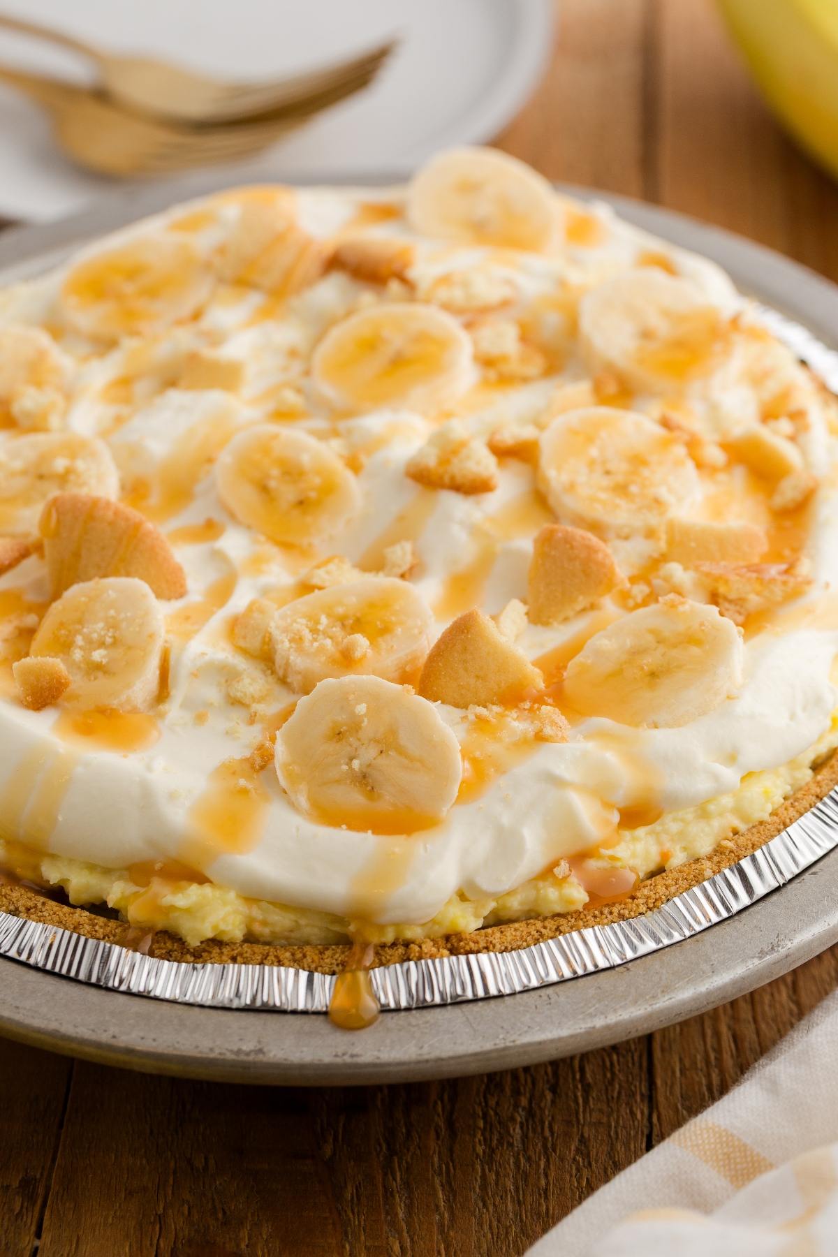 Banana Pudding Pie - xoxoBella