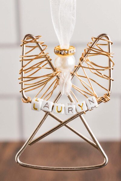 Easy Personalized Paper Clip Angel