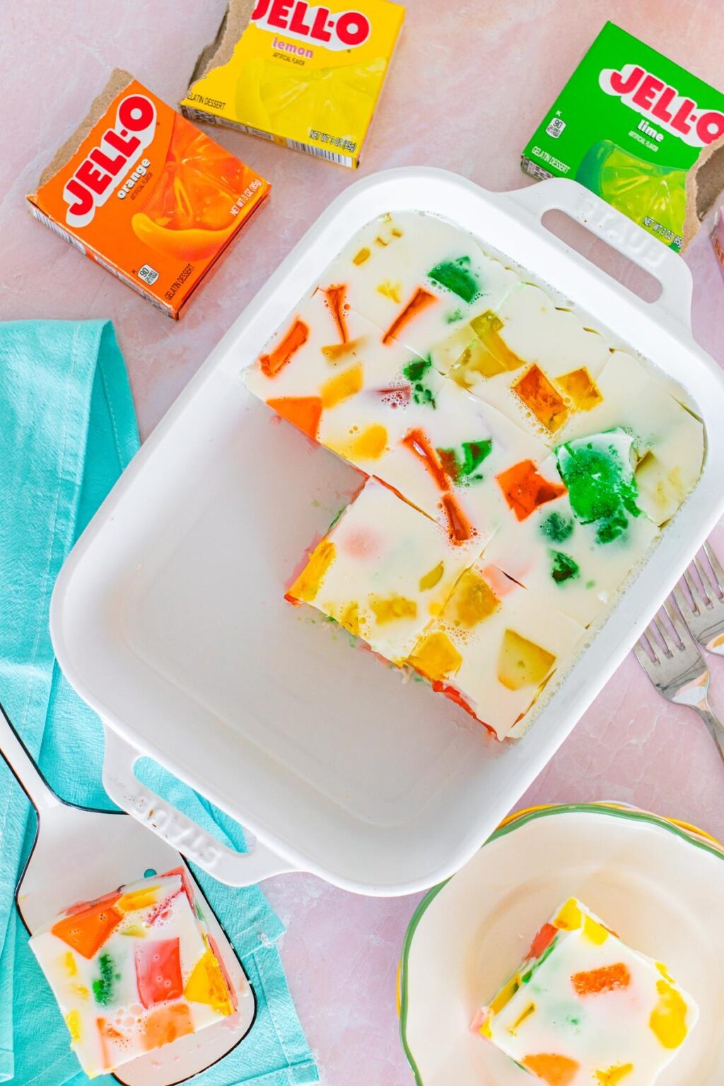 Broken Glass Jello - xoxoBella