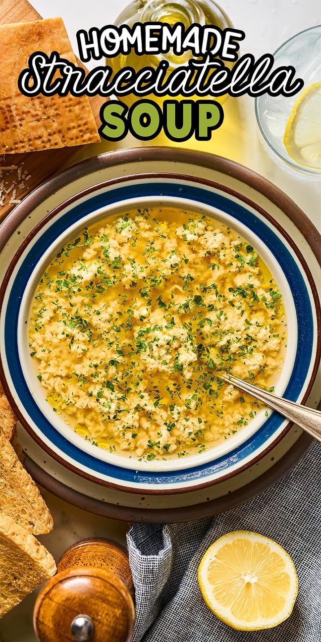 Stracciatella Soup - xoxoBella