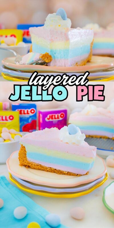 Layered Jello Pie - xoxoBella