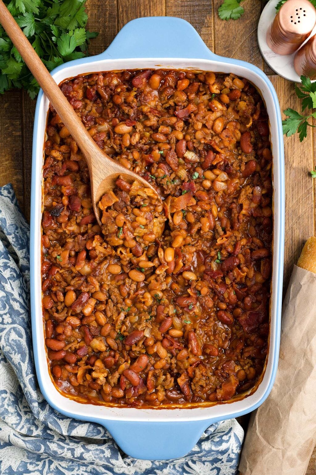 Cowboy Baked Beans - xoxoBella