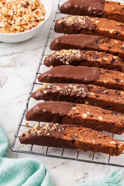 Chocolate Biscotti - xoxoBella